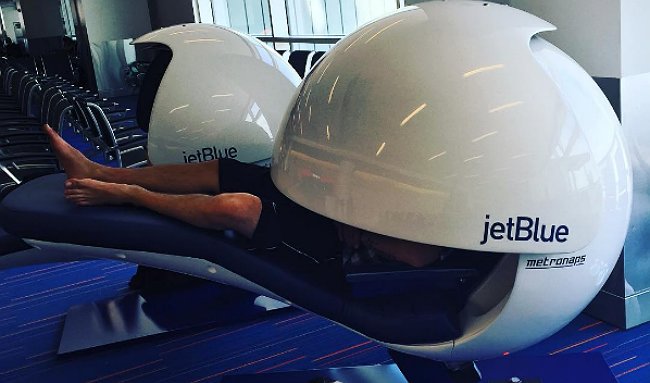 Got a Layover? JetBlue Just Installed These Incredible Nap Pods at JFK