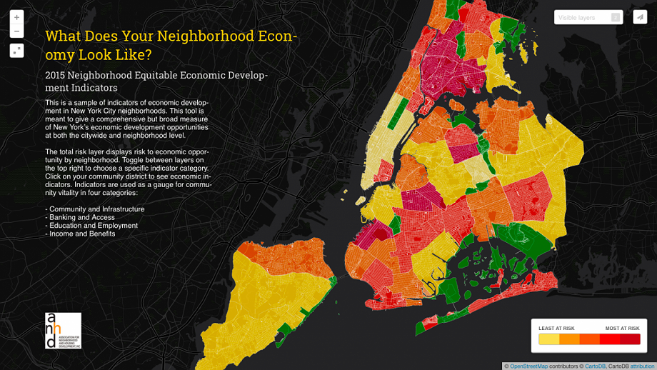 Check Out This Interactive Map to See How Your NYC Neighborhood Economy ...