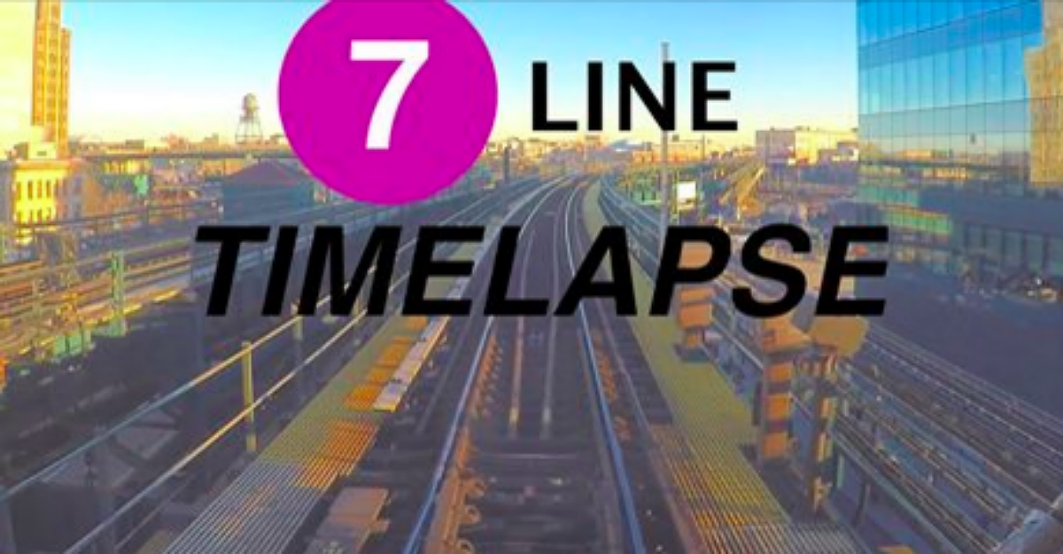 Check Out This 10x Timelapse of the 7 Subway Line During Rush Hour ...