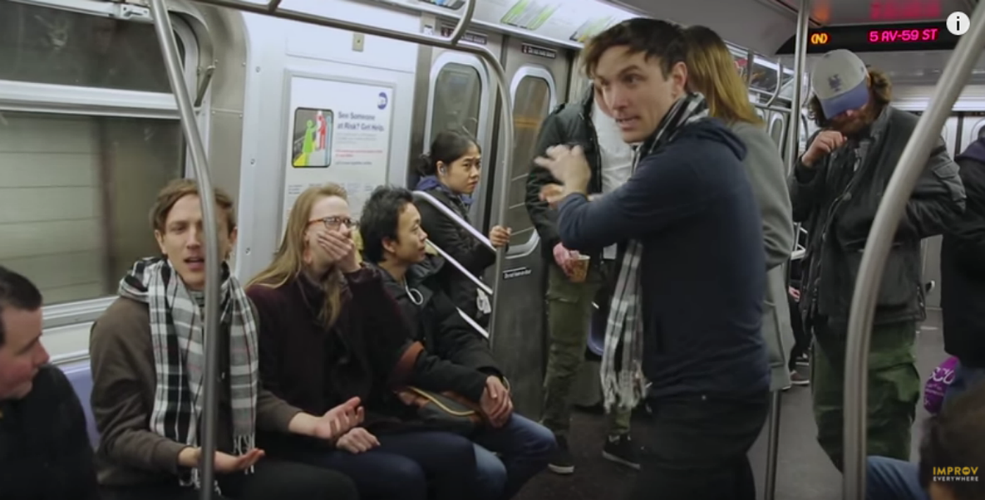 LMFAO: Watch Four Sets of Twins Prank the Sh*t Out of a NYC Subway Car ...