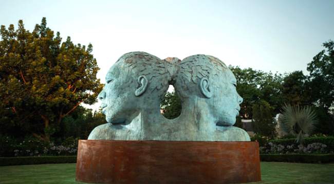 Check Out This Incredible Two-Faced Sculpture That Might Be Coming to ...