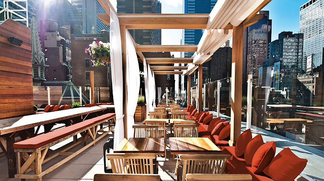 Find the Perfect Summer Rooftop at The Sanctuary Hotel | spoiled NYC