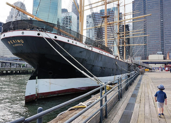 That Giant Boat at South Street Seaport Is Finally Returning to Germany ...