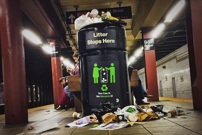 Subway Stations Will Be Getting Their Trash Cans Back After MTA Trashes ...