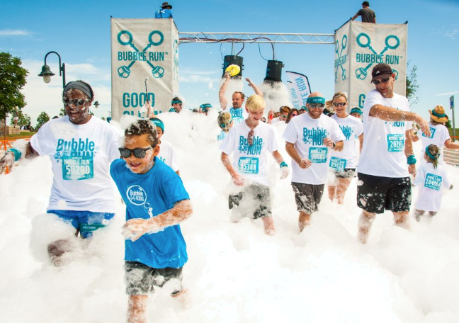 You Can Run Three Miles Through a Sh*t-Ton of Bubbles If That's Your ...