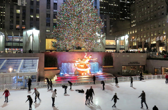 The Rockefeller Center Rink Opens Next Week... and We're Just Over Here ...